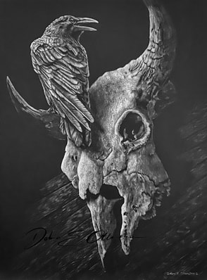 SCRATCHBOARD AND FEATHER PAINTING - Welcome